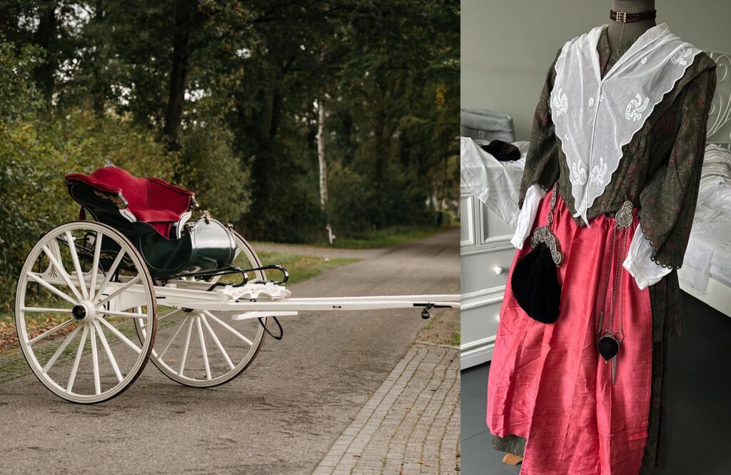 Friese paarden, Friese Sjees en Fries kostuum in de Kerstveiling - KFPS